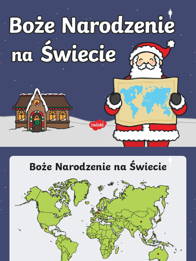 Boze Narodzenie Na Swiecie Prezentacja | PDF