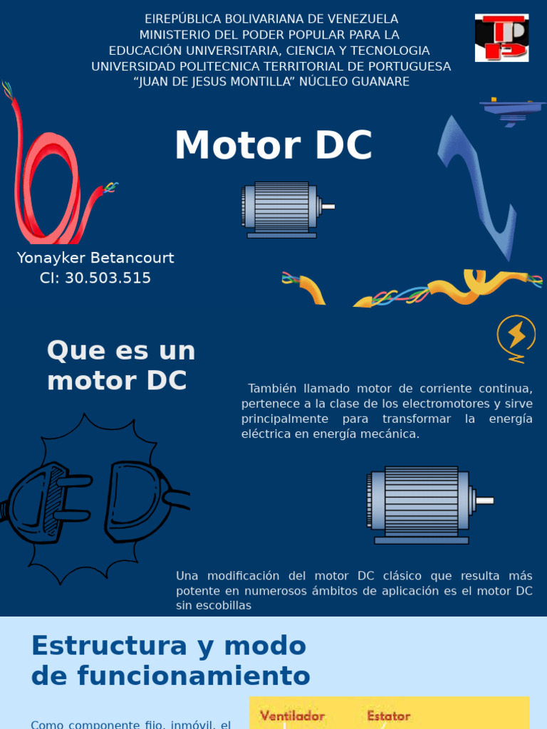 Motor DC | PDF