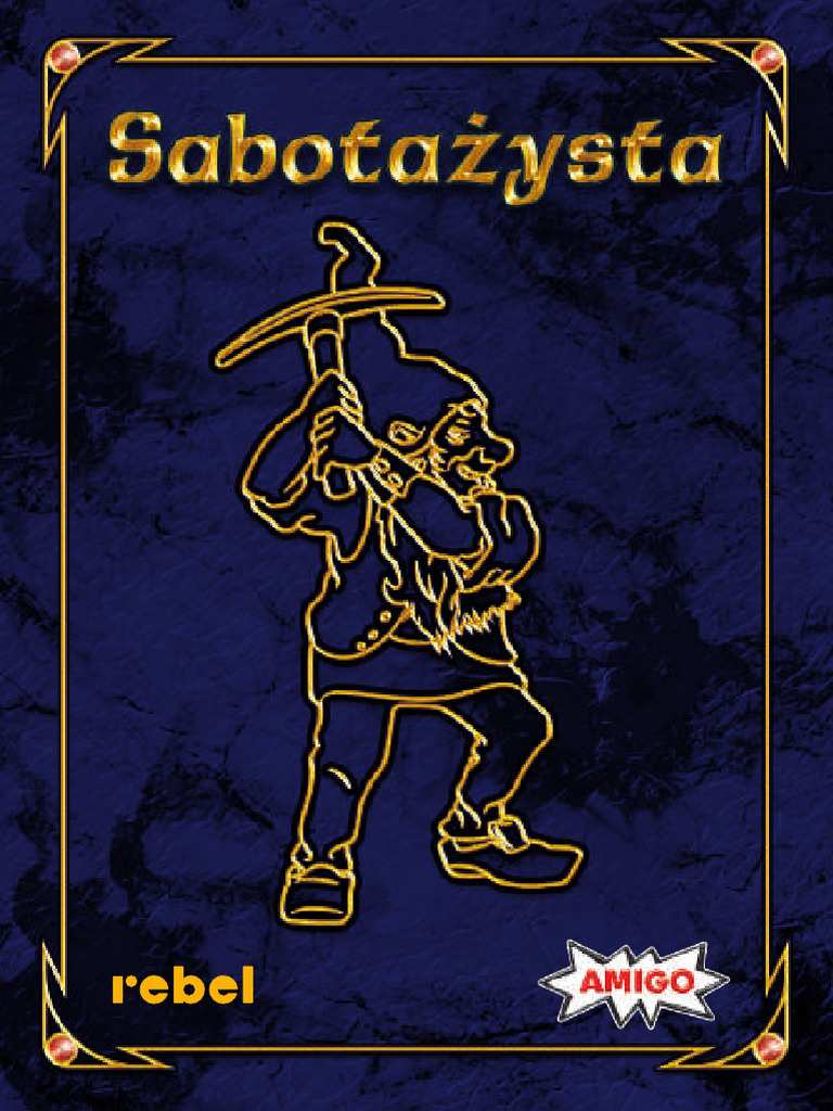 Instrukcja - Sabotazysta Wydanie Jubileuszowe | PDF