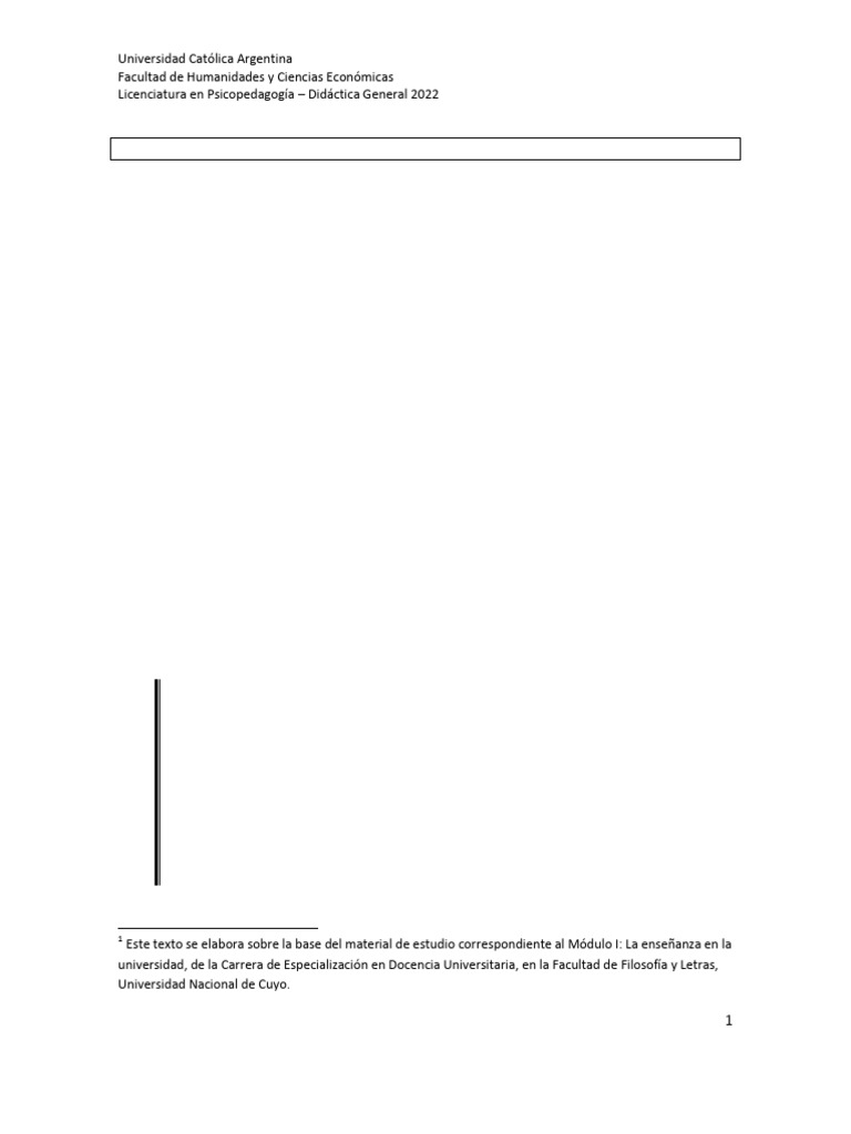 Prieto Castillo. UNA EDUCACIÓN ALTERNATIVA | PDF | Comprensión ...