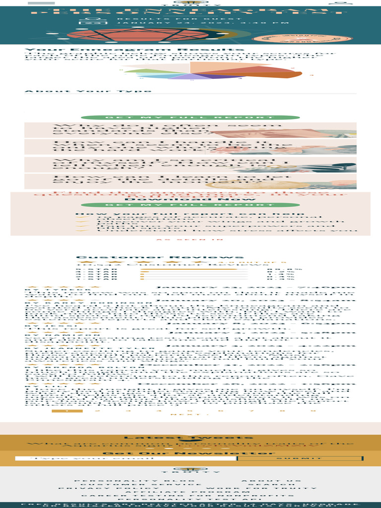 The Enneagram Personality Test Truity 3 | PDF | Enneagram Of ...