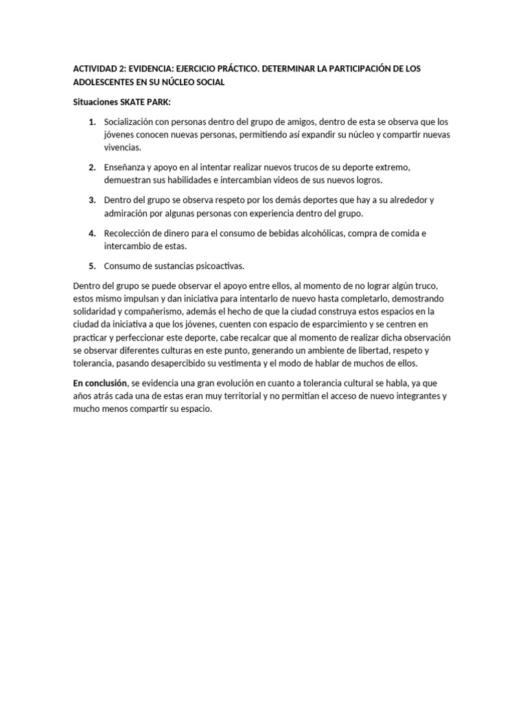 Ejercicio Practico 1 | PDF