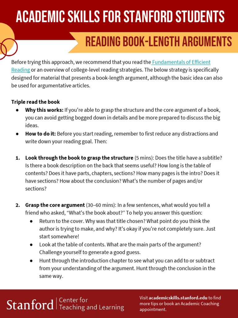 Reading Book-Length Arguments | PDF | Cognition | Cognitive Science