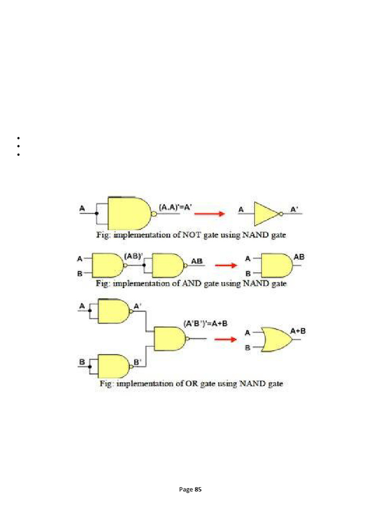 Lab_3_Universal Gates | PDF | Logic Gate | Electronics
