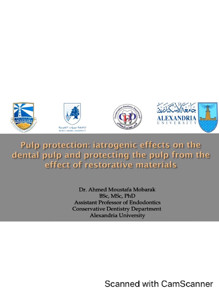 3 Pulpal Protection | PDF