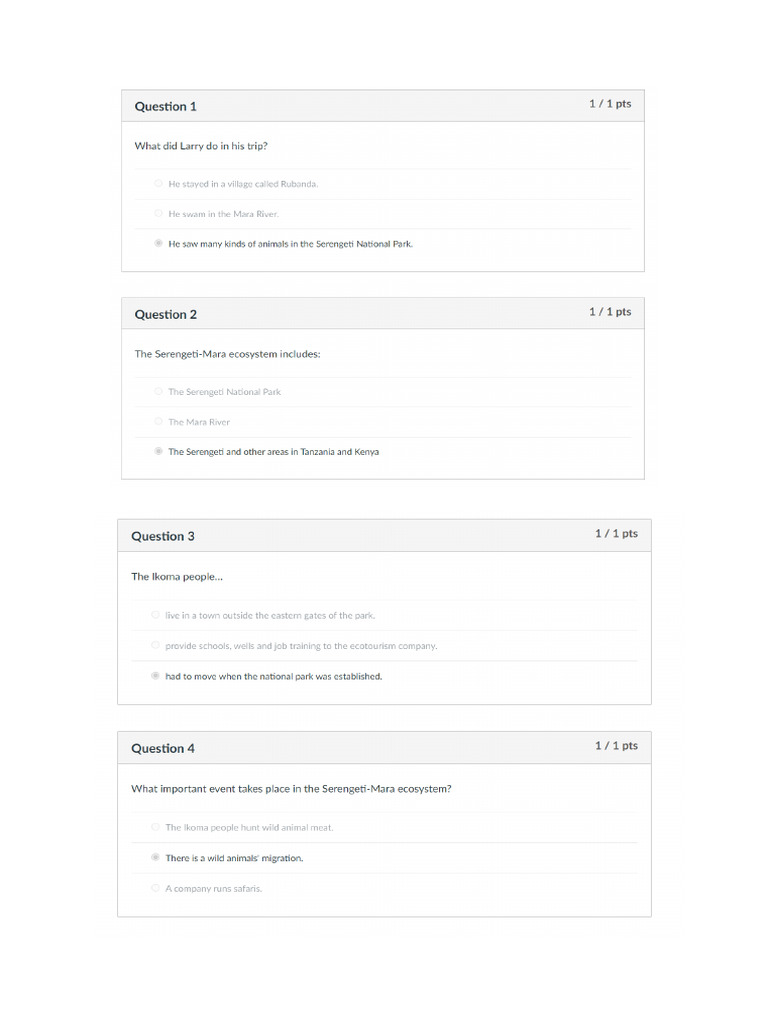 Listening Quiz 2 - Avanzado 8 (Icpna) | PDF