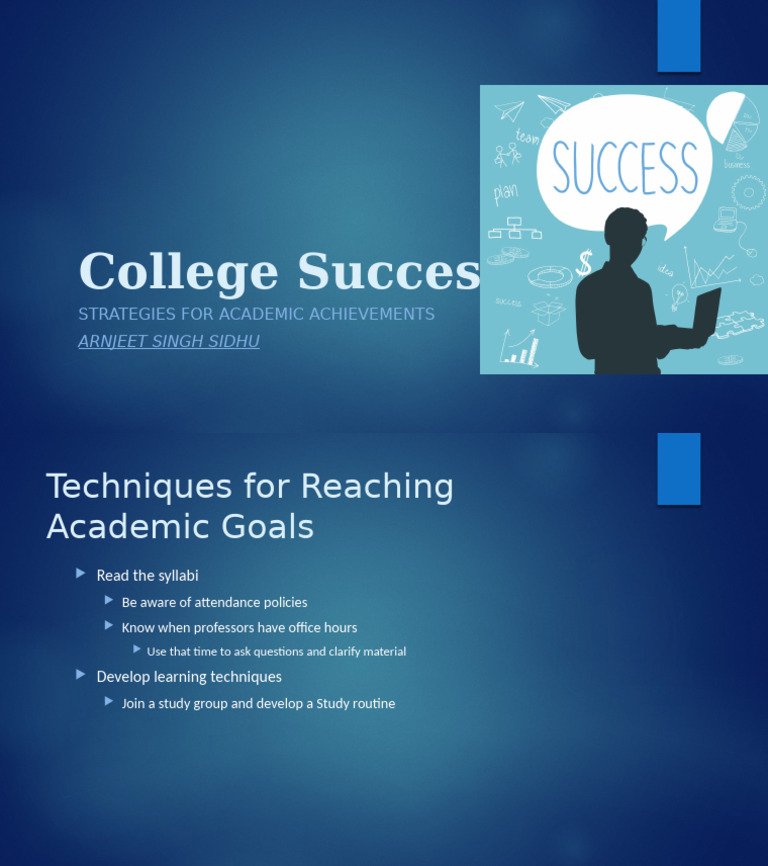 Academic Success Strategies Guide | PDF