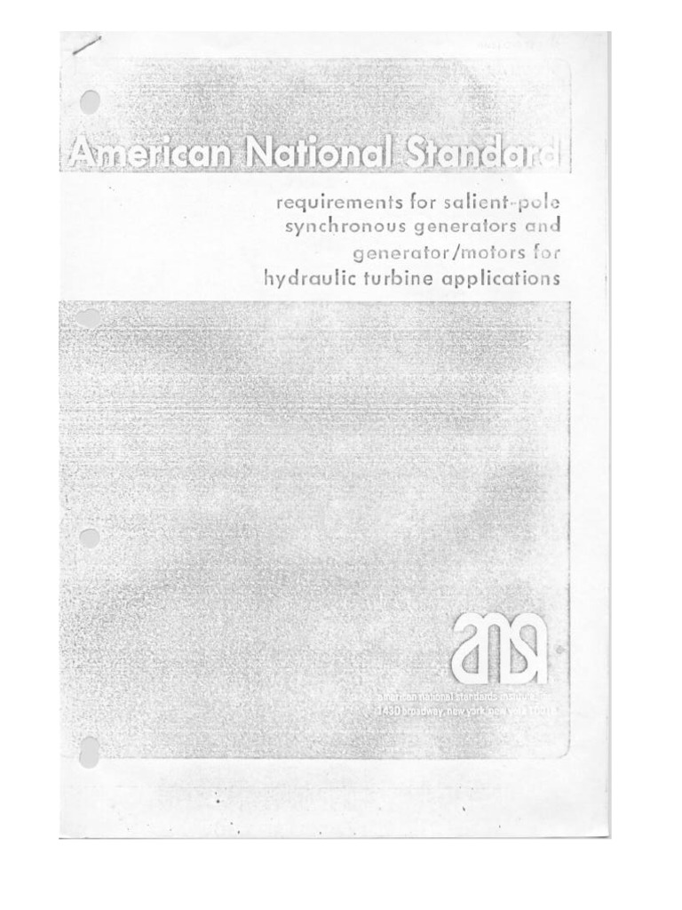 Ansi C50.12-1982 | PDF