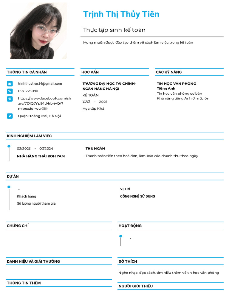 Trinh Thi Thuy Tien | PDF