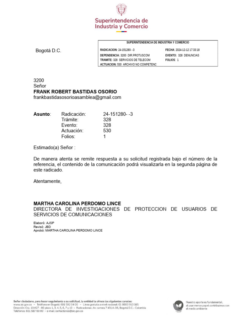 Frank Robert Bastidas Osorio | PDF