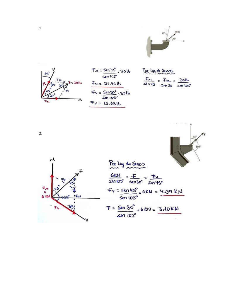 MECÁNICA Vectorial | PDF