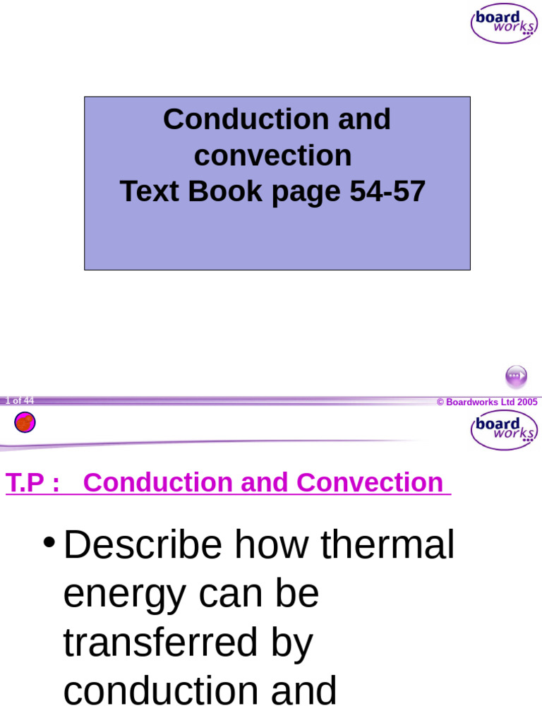 Lesson 2 Conduction and Convection | PDF | Temperature | Heat Transfer