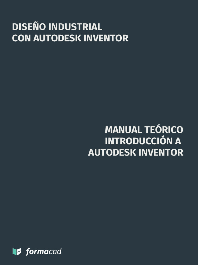Manual Teórico INTRODUCCIÓN A Autodesk Inventor | PDF | Autodesk