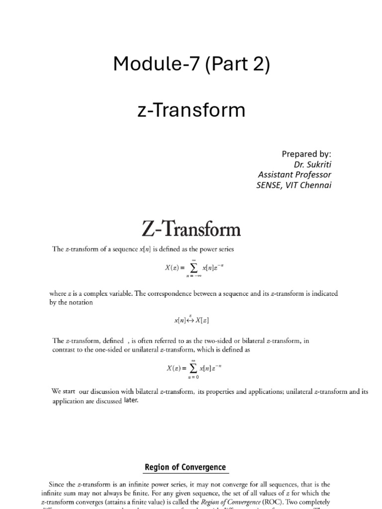 Module 7 Part 2 ZT | PDF