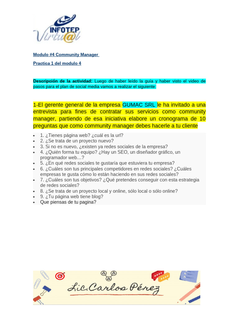 Practica 1 Del Modulo 4 1 1 Pdf