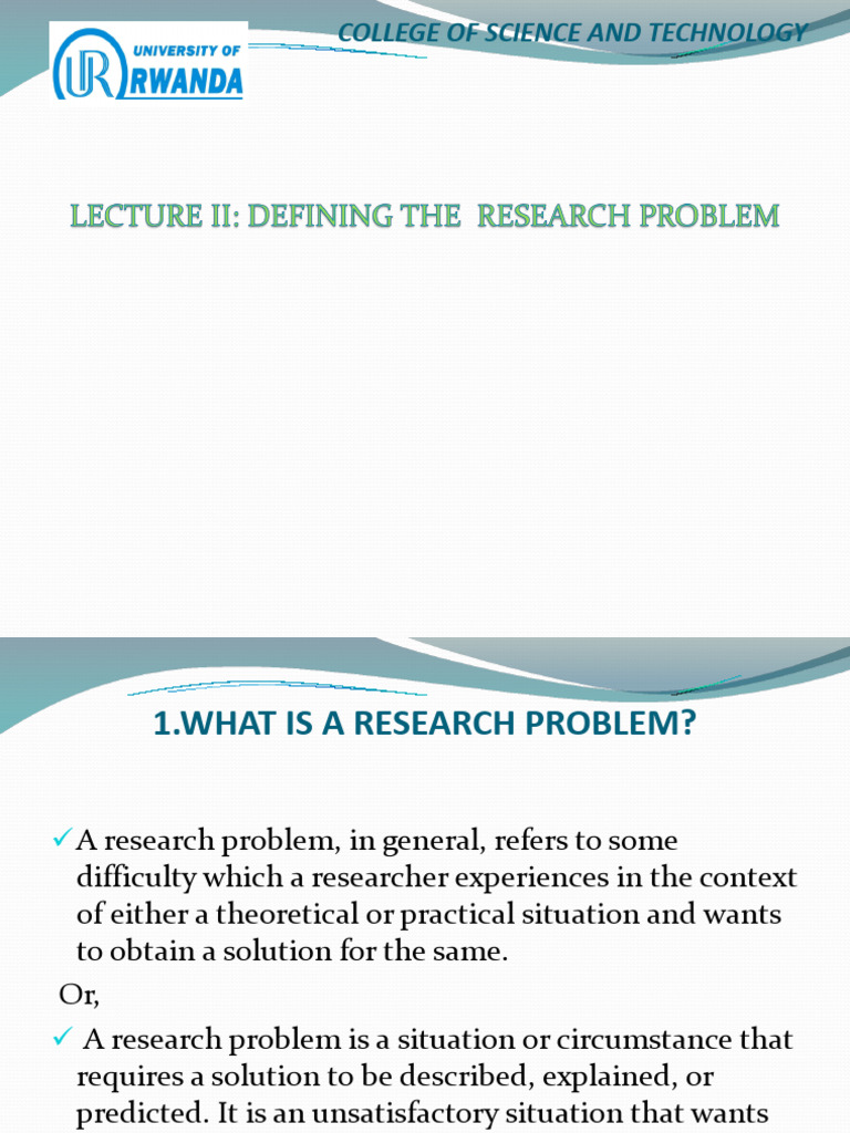 LECTURE II RESERCH METHODOLOGY (20189) (1) | PDF | Data | Cognition