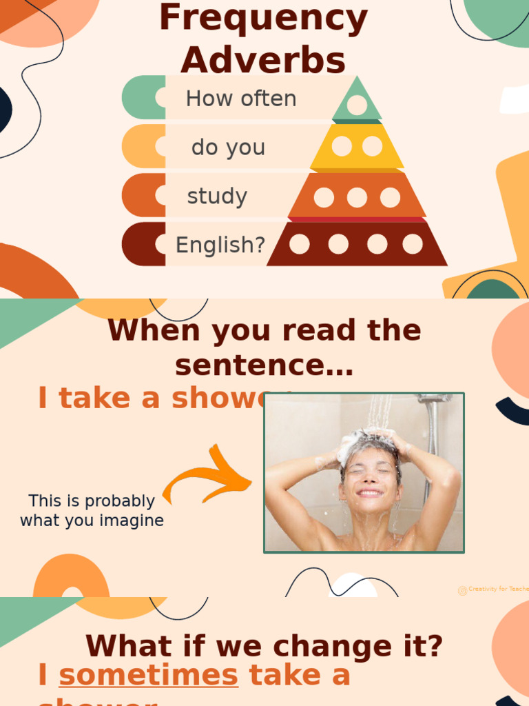 Frequency Adverbs | PDF | Adverb | Language Mechanics
