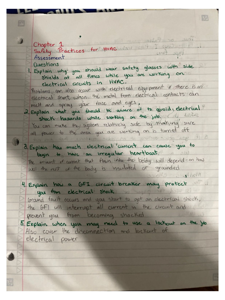 Chapter 1 Safety Practices For HVAC | PDF