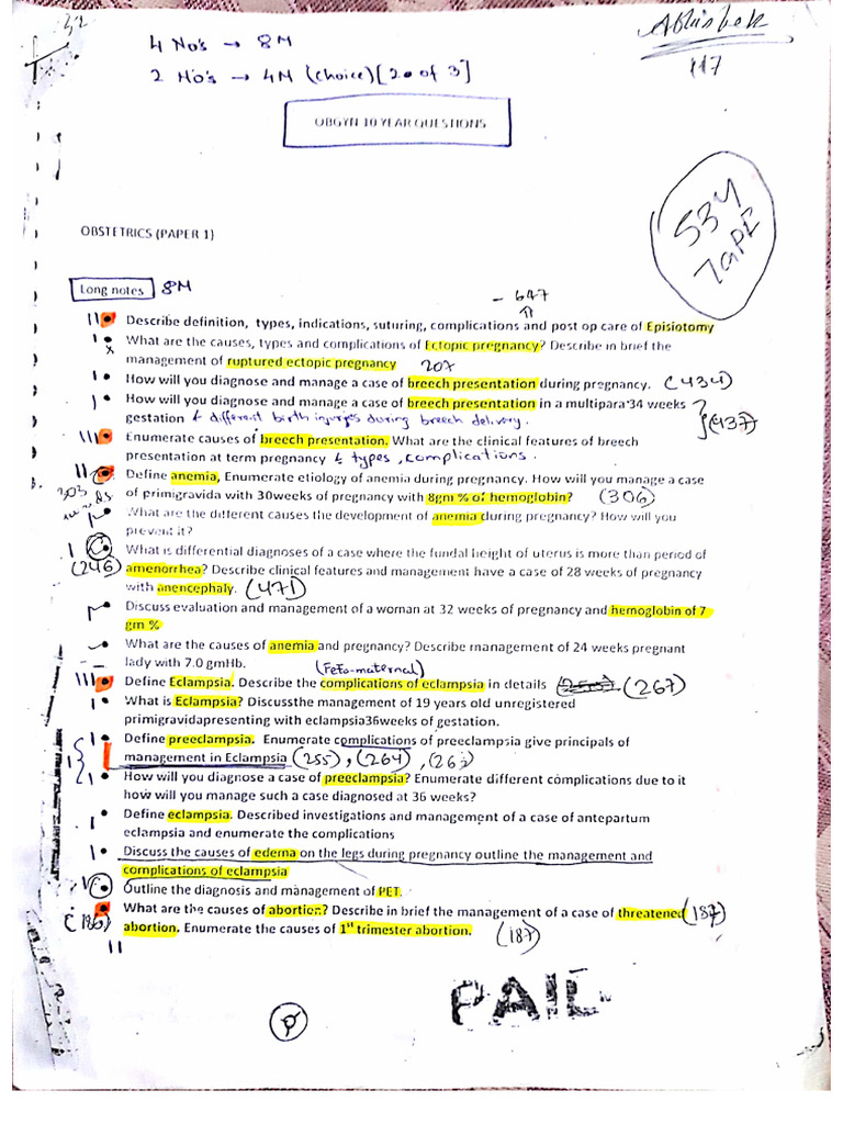 Ob-Gyn 101 | PDF