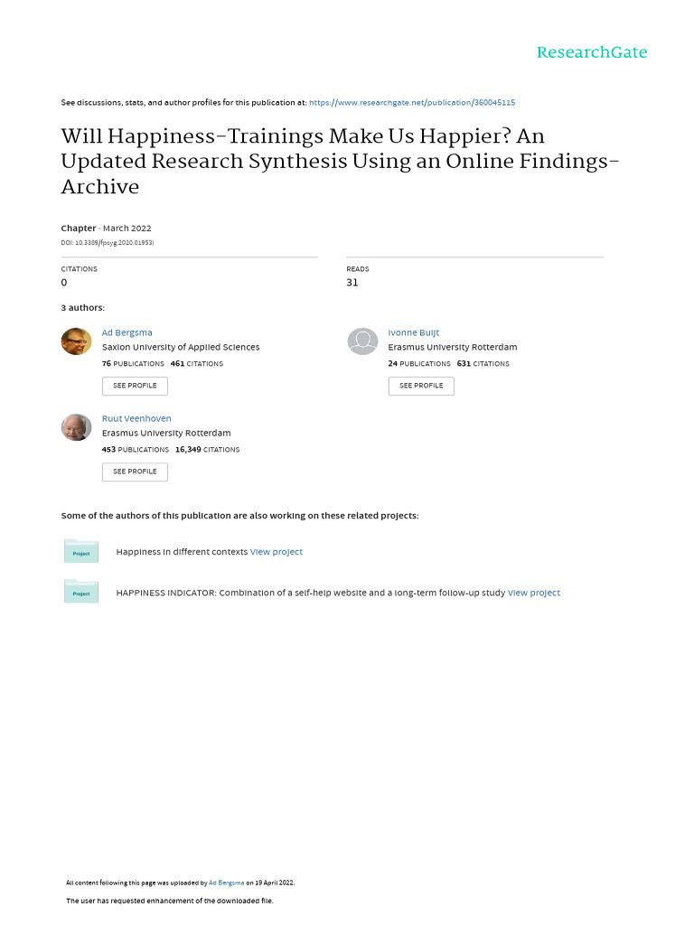 2022Will-Happiness-Trainings-Make-Us-Happier-An-Updated-Research ...