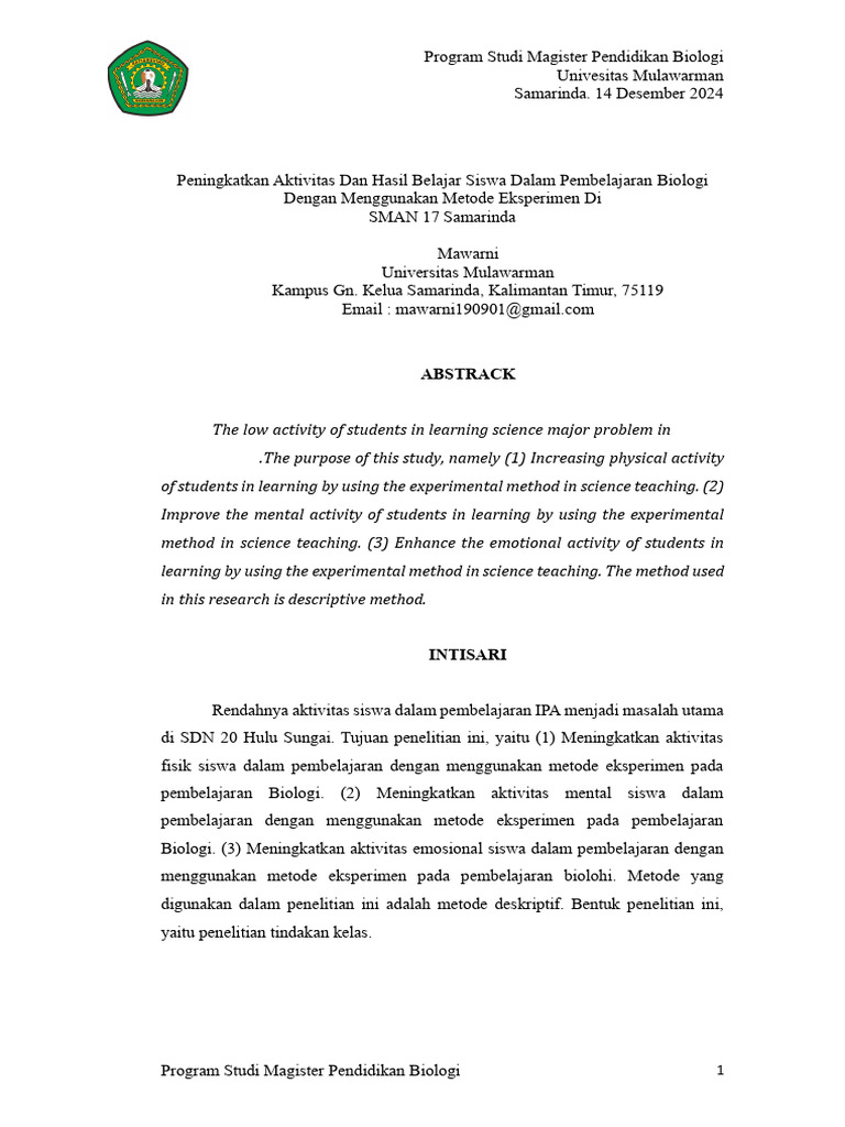 Mawarni - Artikel Landasan Pendidikan | PDF