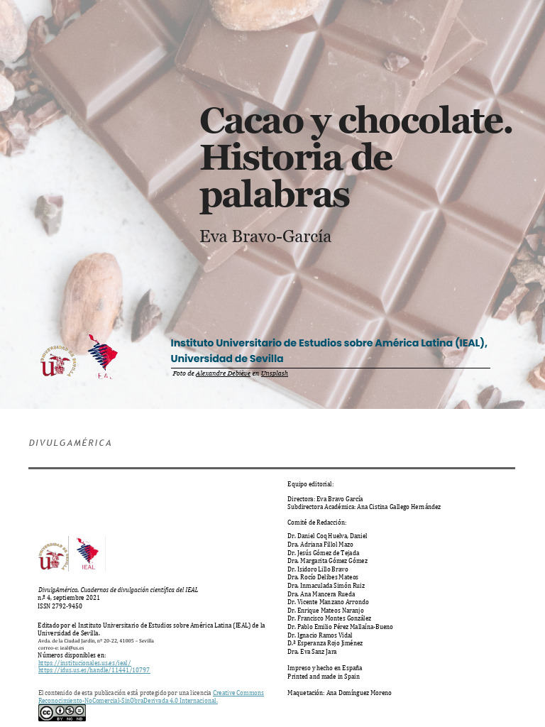 Historia del cacao y chocolate en español | PDF | Chocolate | México