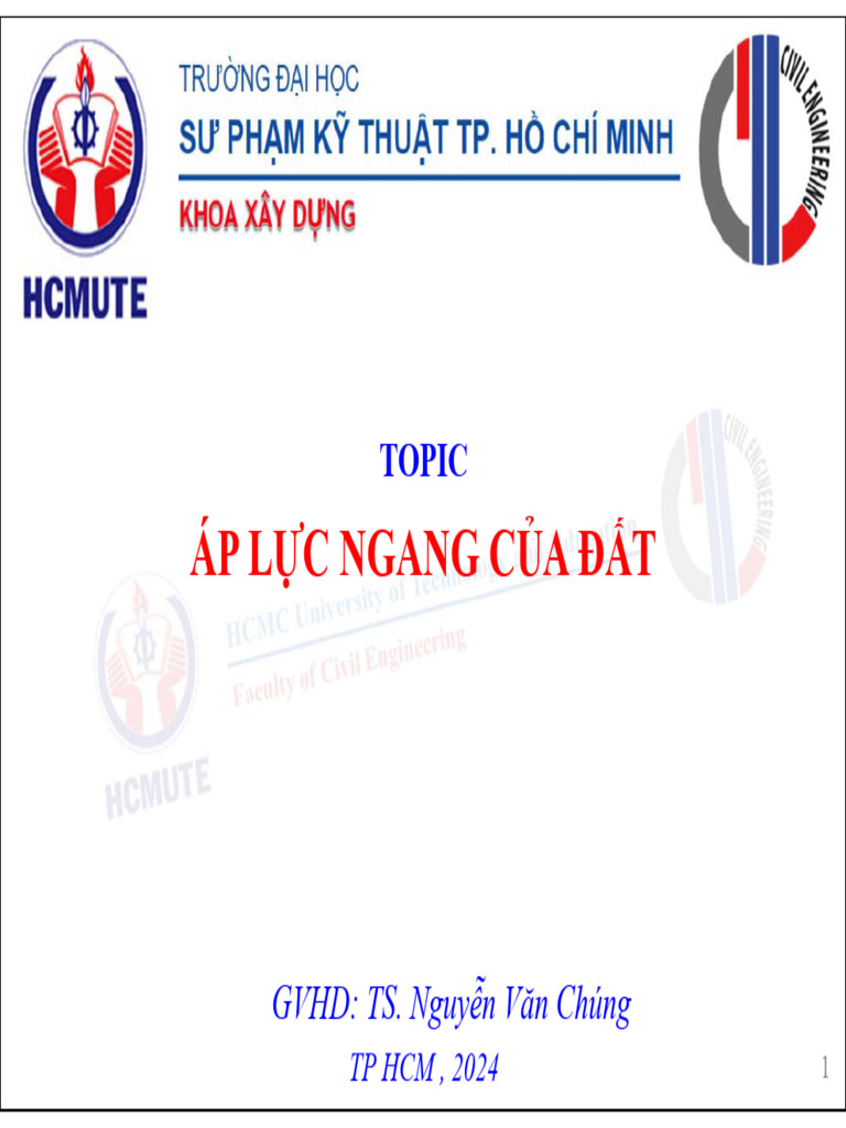 Topic 4 - Ap Luc Dat Len Tuong Chan | PDF