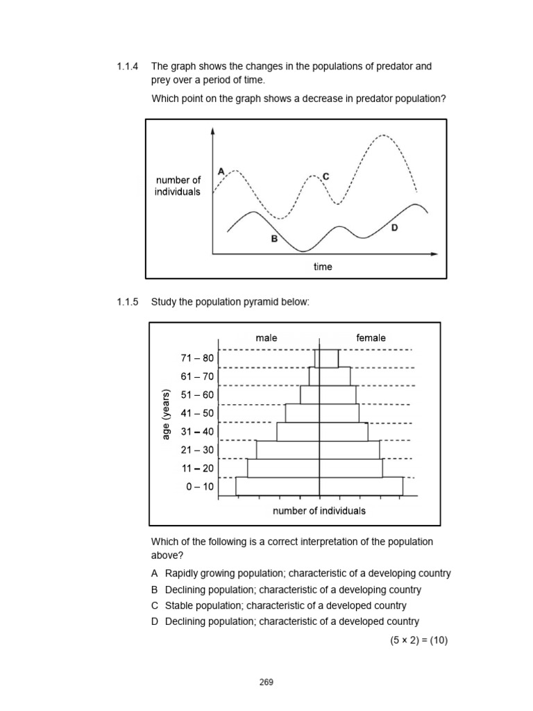 End of topic exercise | PDF | Predation | Elephant