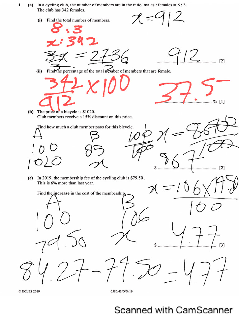 Maths Worksheet IGCSE | PDF