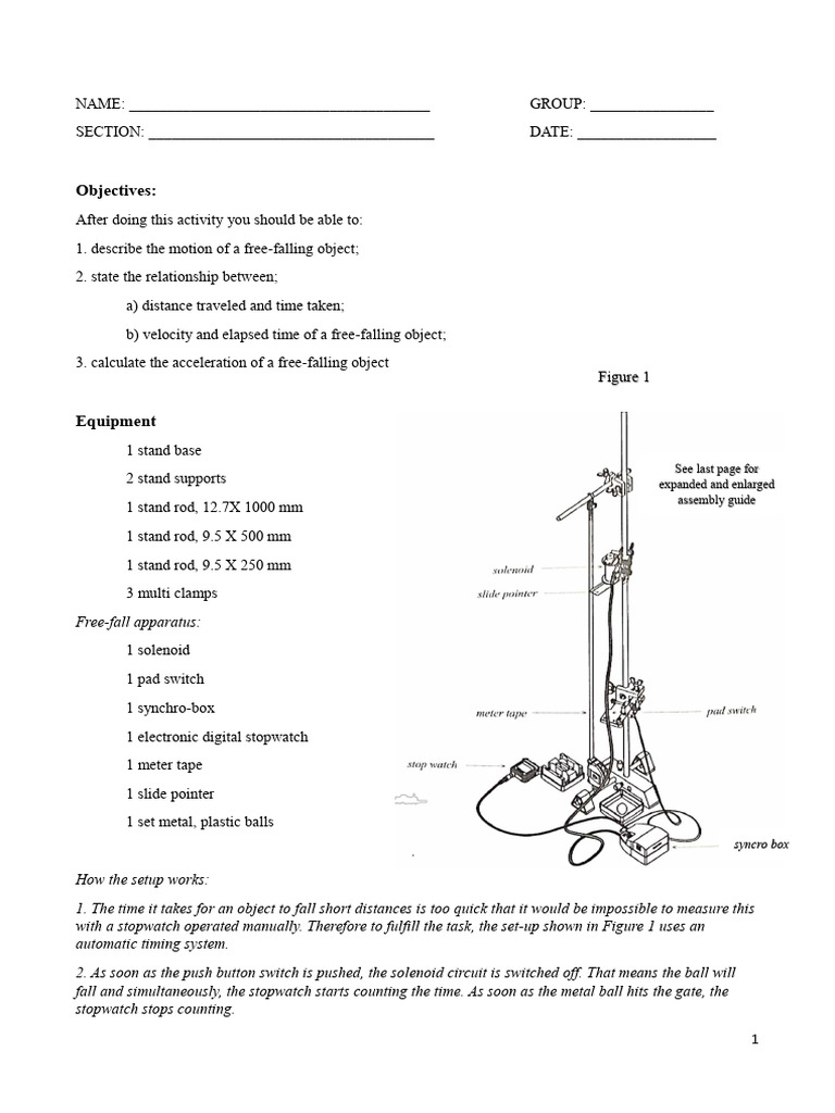 Physics-1st-Laboratory | PDF | Velocity | Acceleration