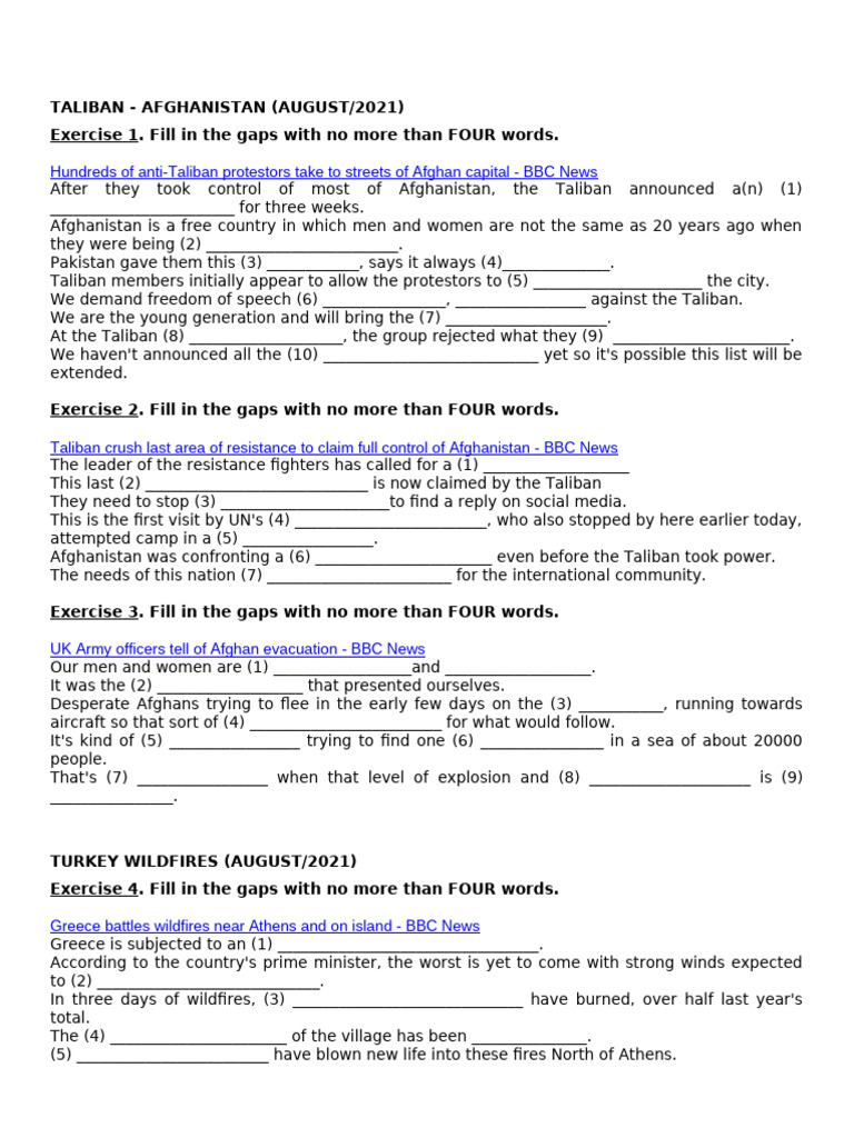 Authentic Listening For Nec | PDF | Taliban | Afghanistan