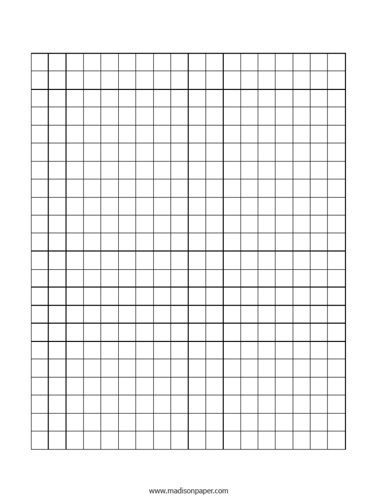 Centimeter Graph Paper | PDF