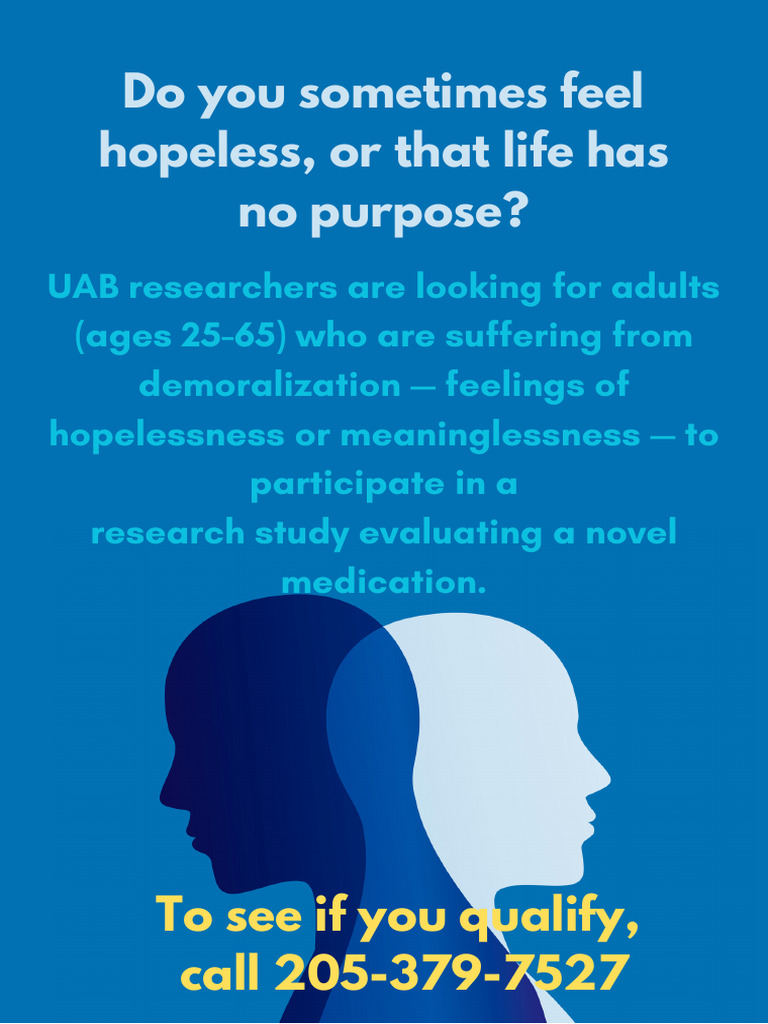 Study on Demoralization in Adults | PDF