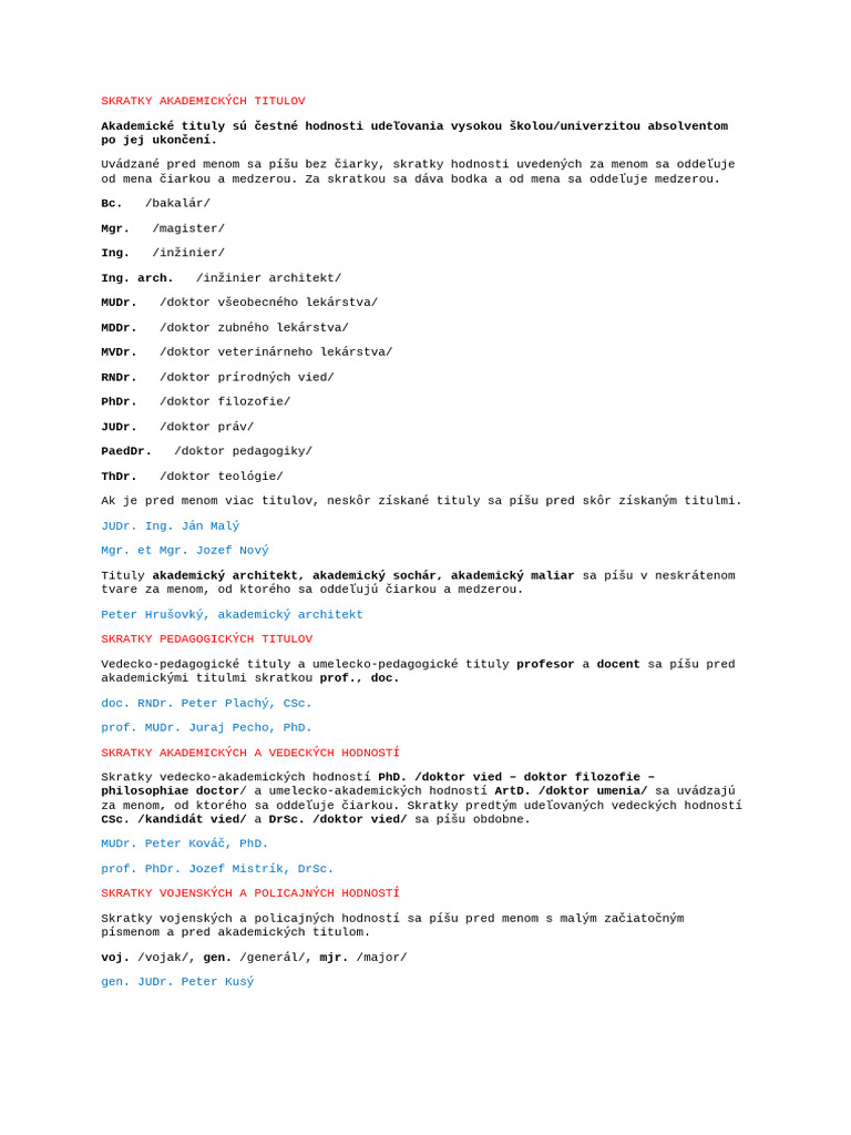 ADK Skratky | PDF