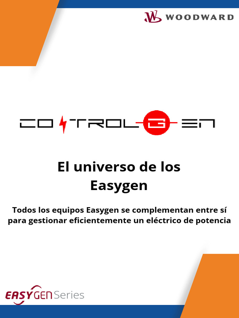 Catalogo Easygen | PDF | Software | Controlador lógico programable
