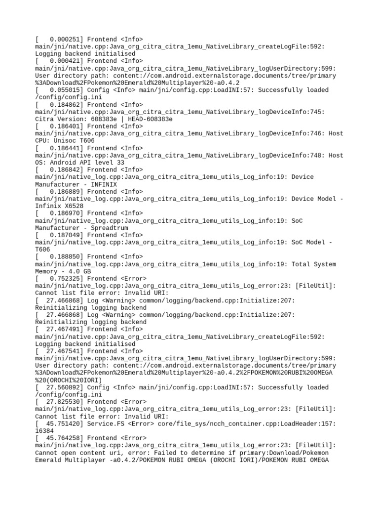 citra_log | PDF | Computing | Computer Architecture