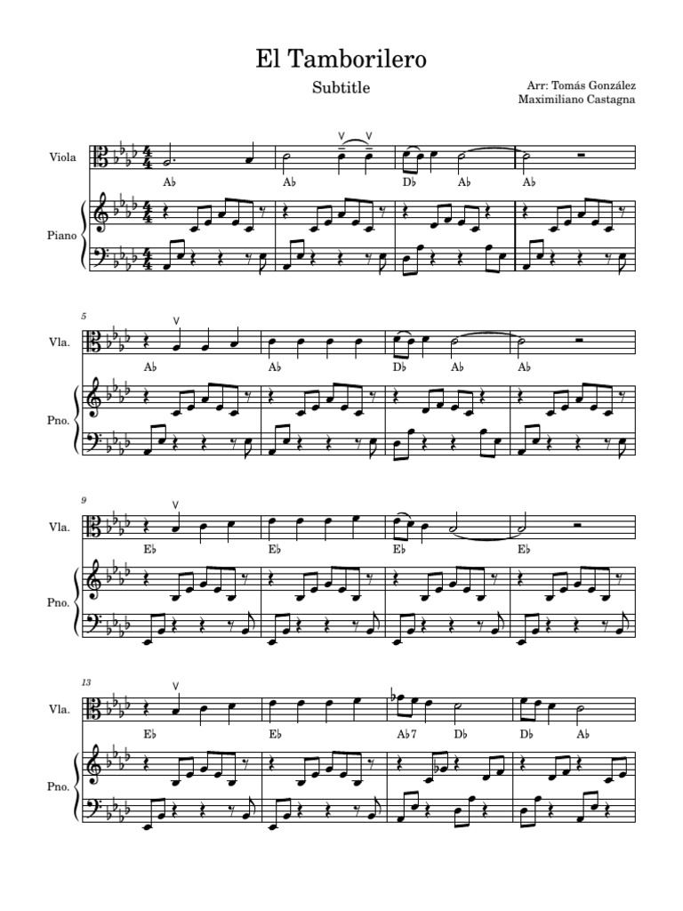 El Tamborilero | PDF