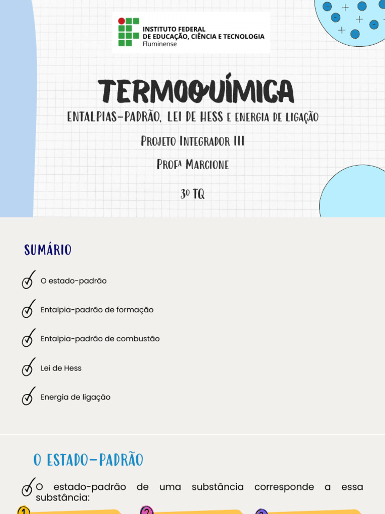 Aula 1.2 Termoquimica | PDF | Entalpia | Combustão