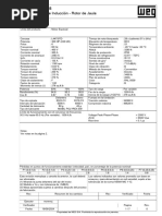 Motor Trifásico WEG W22 IE1 Data Sheet | PDF