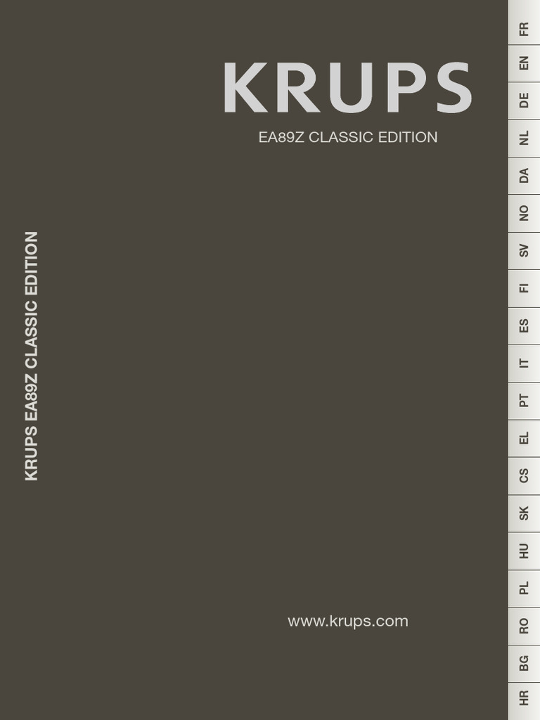 Krups Krukv76 | PDF