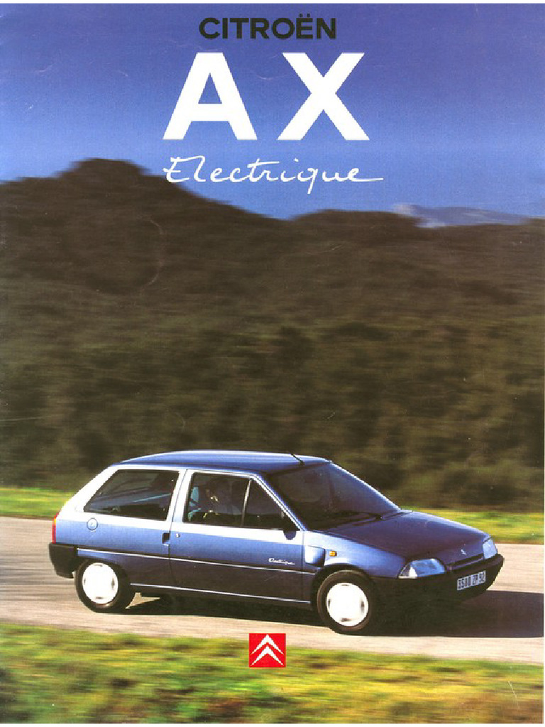 Citroen AX Electrique - FR - 1995 | PDF