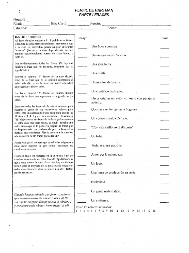 Hartman Formato | PDF
