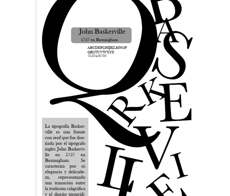John Baskerville: 1757 en Birmingham | PDF