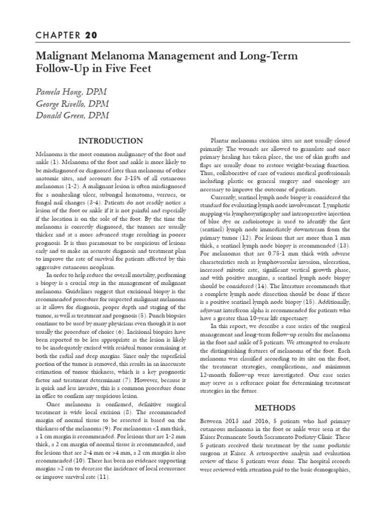 Chapter20_final | PDF | Melanoma | Biopsy