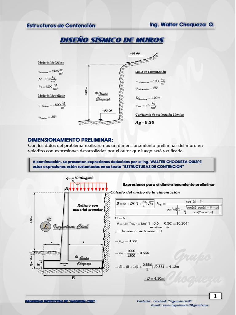muro_con_sismo | PDF | Ingeniería estructural | Materiales