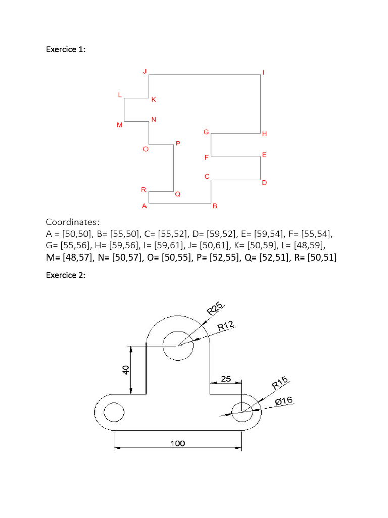 TP N°3 Exercice D'application | PDF