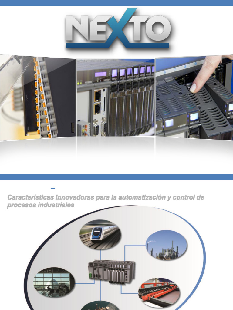 altus_serie_nexto_presentation | PDF | Scada | Par termoeléctrico