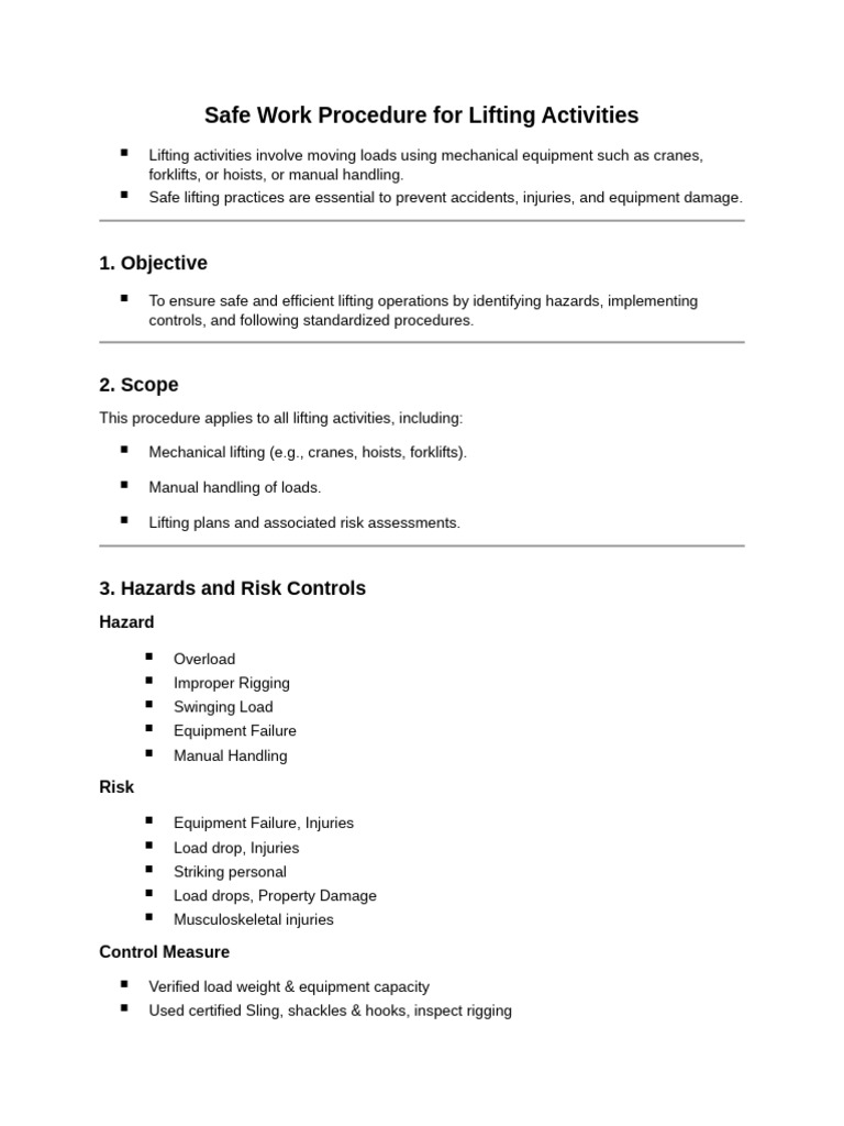 Lifting Activity | PDF | Crane (Machine) | Forklift