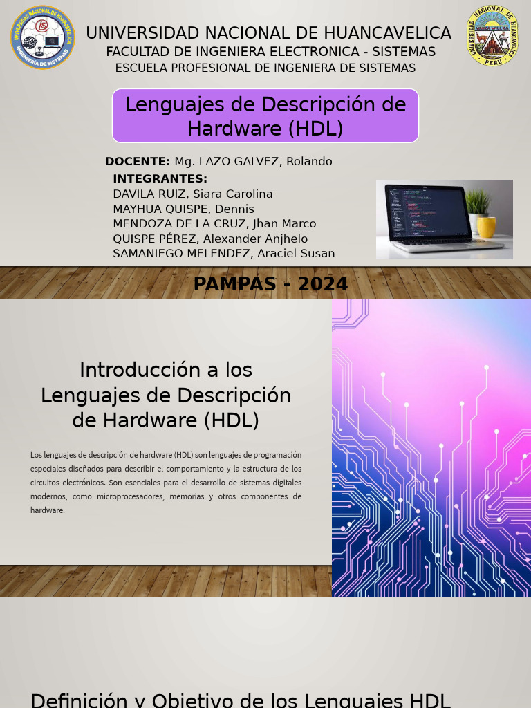 Lenguajes de Descripción de Hardware | PDF | Lenguaje de descripción de hardware | Vhdl