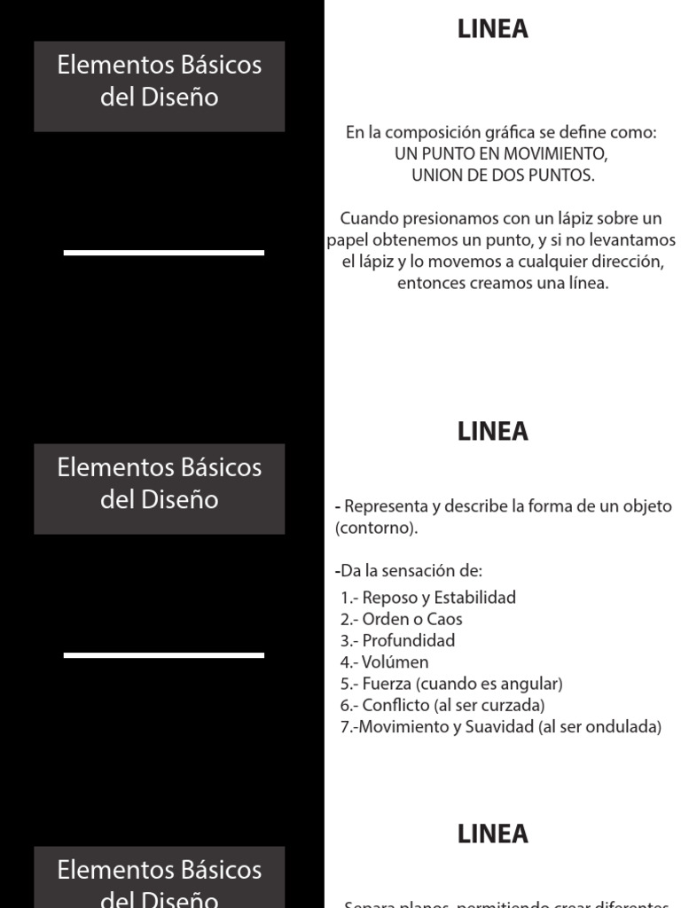 Elementos Del Diseño | PDF | Ritmo | Diseño